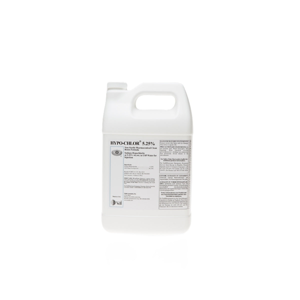 HYPO-CHLOR 5.25% SHC-01-5.25 | Hipoclorito Estéril | 1 Galón